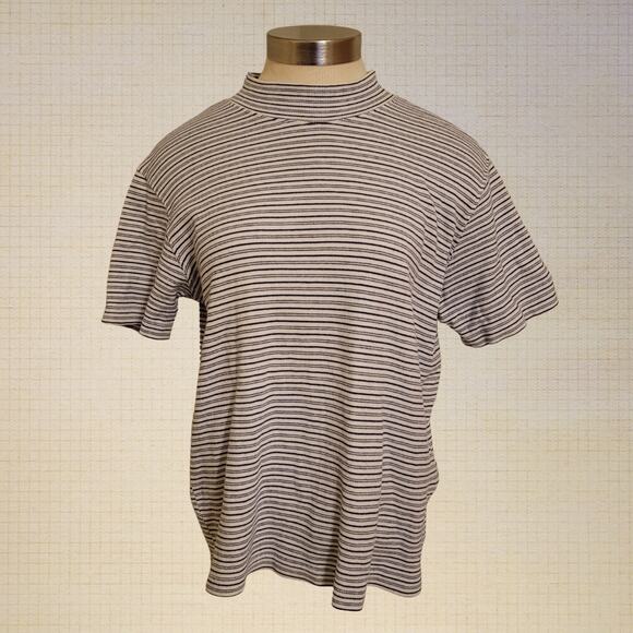 Basic Editions | Tops | Basic Editions Women Large Ribbed Cotton Navy ...